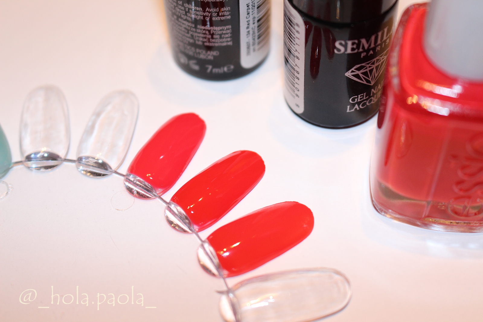 Semilac Lakier hybrydowy 134 Red Carpet | hola paola