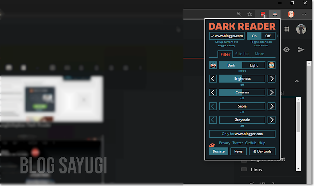 Dark Reader - Ekstensi Dark Mode Favorit Untuk Microsoft Edge Chromium ...