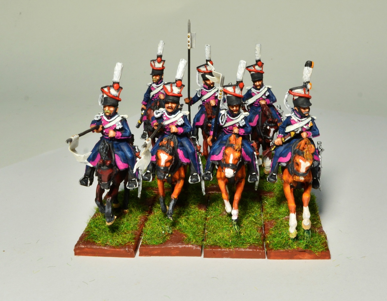 Austria and Russia - Napoleonic wars. Wargame 28mm, : Lithuanian uhlan ...