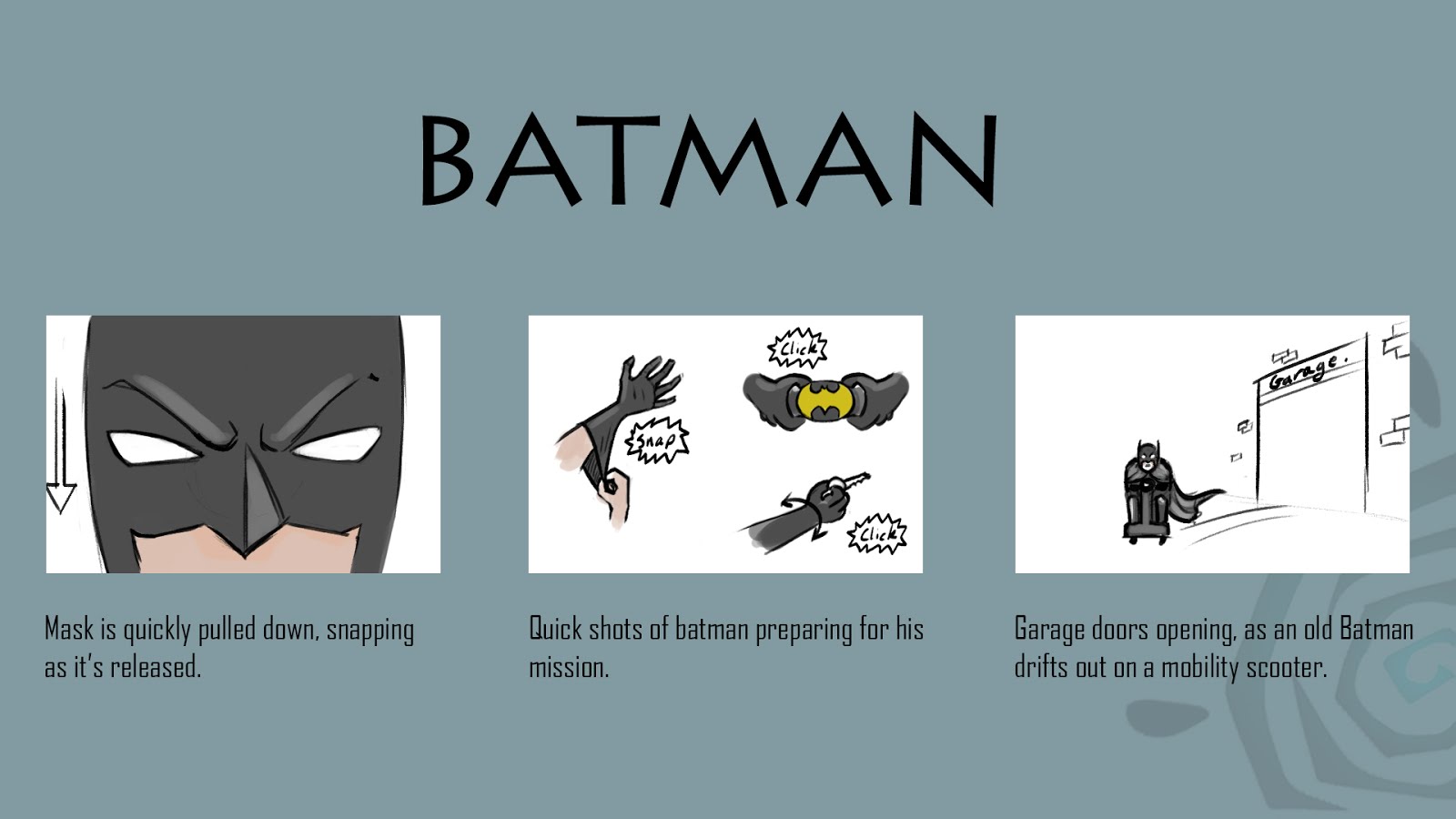 New Three Comic Panels