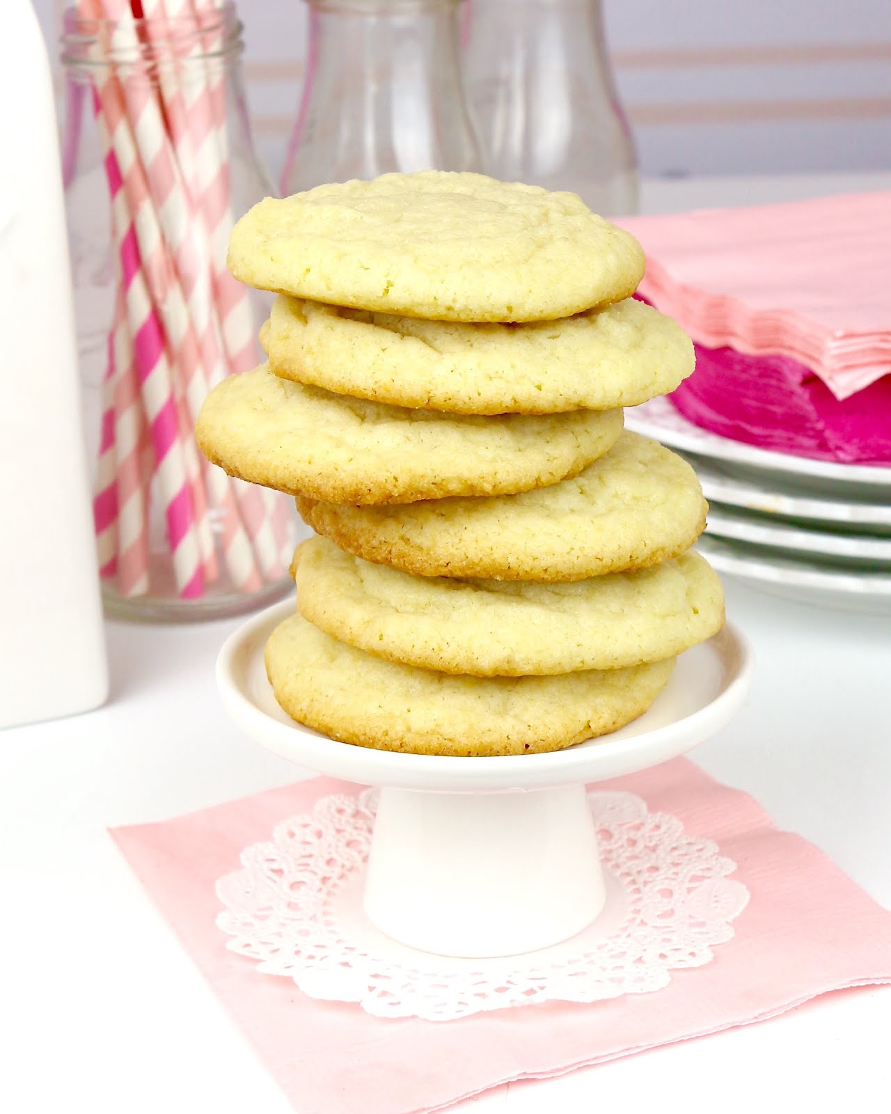 THE BEST Soft Chewy Sugar Cookies - The Lindsay Ann