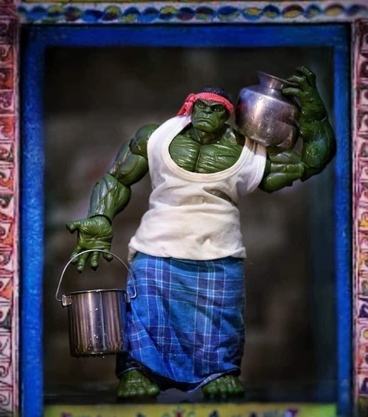 What if Super Hero Hulk was a Normal Human Being? Some Lock-down ...