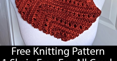Amazing Knitting: Free For All Cowl - Free Knitting Pattern