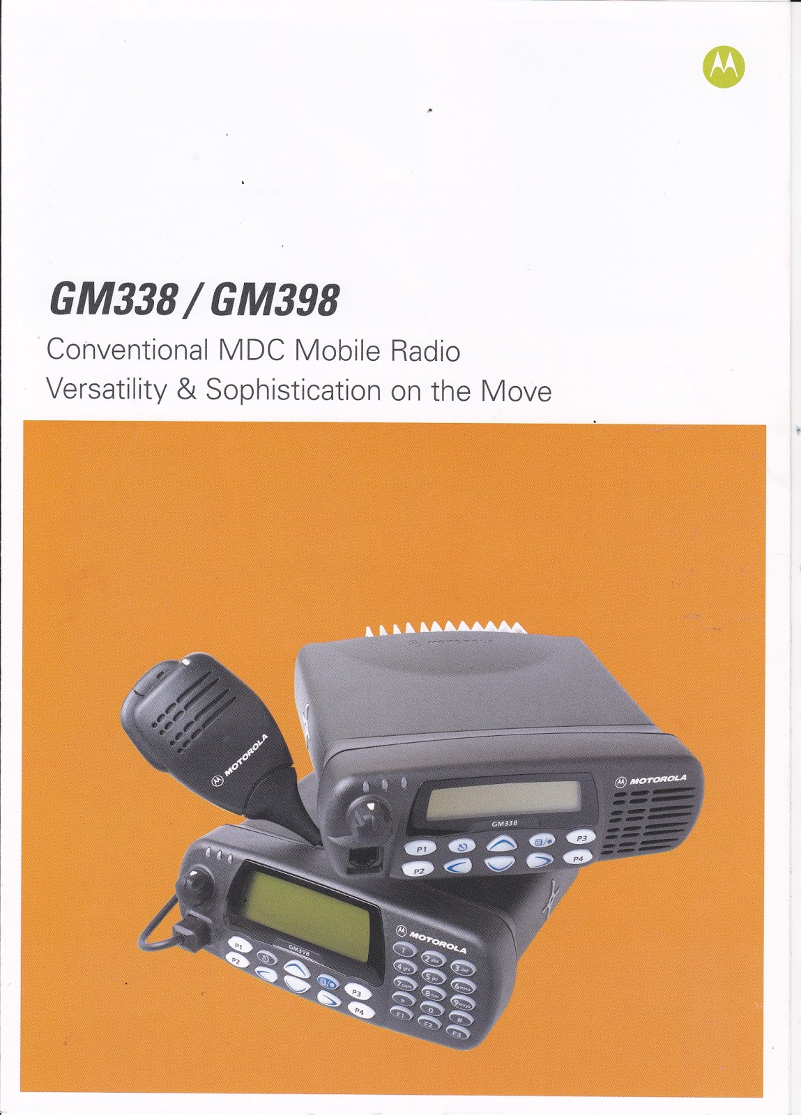 Radio RIG MOTOROLA GM 338