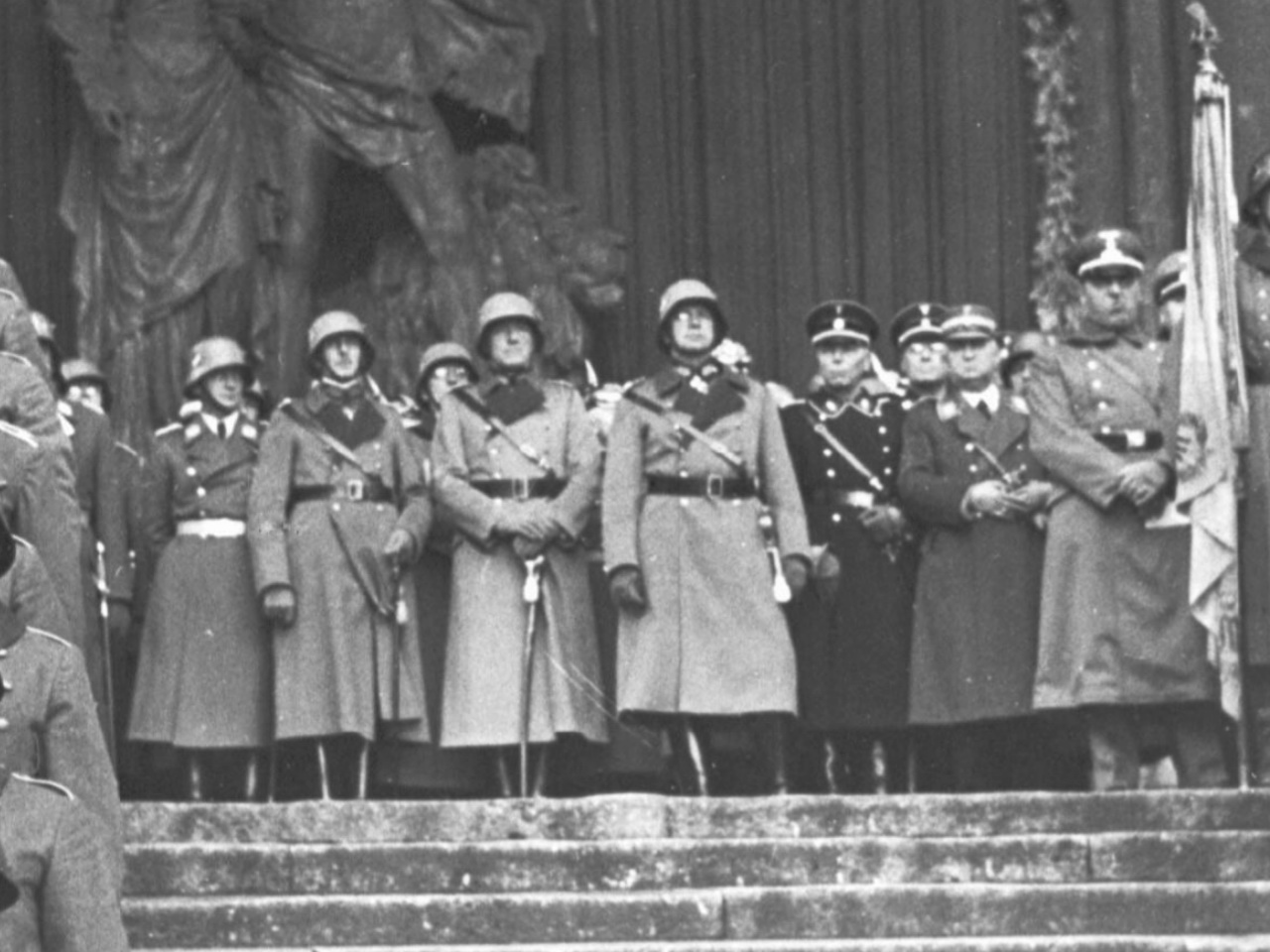 NAZI JERMAN: Foto Monumen Feldherrnhalle