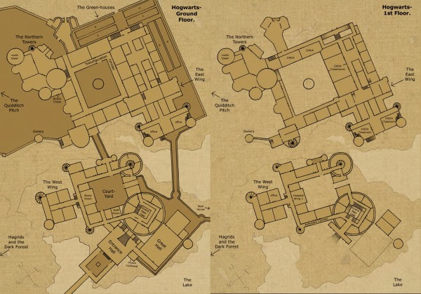 Hogwarts School RolePlay on Twitter: Hogwarts Maps