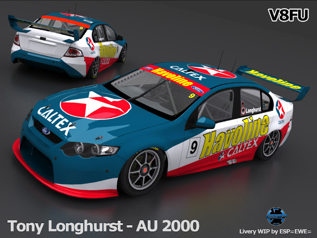EastSide Paints: V8 Supercar - Tony Longhurst Circa 2000