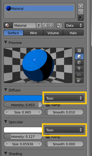 BlendMo: Toon Shader