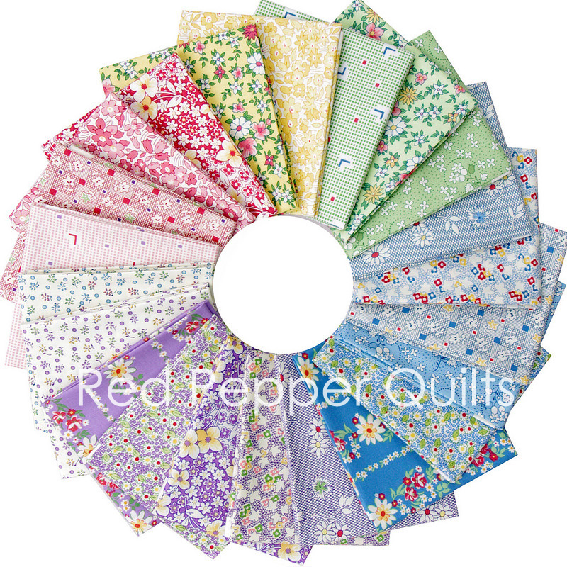 Red Pepper Quilts: Sunday Stash #324 Pinafores and Petticoats by Kaye ...