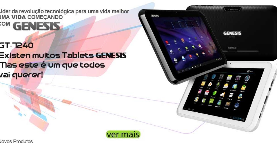 Boate Galaxy Y: Tablet Genesis Tab GT 7240