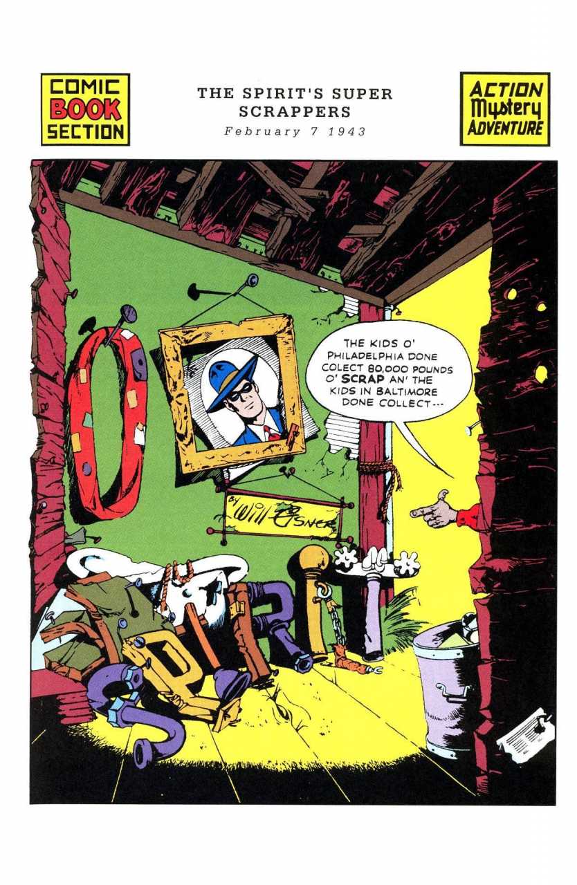 TALES FROM THE KRYPTONIAN: Making a splash : Will Eisner´s THE SPIRIT