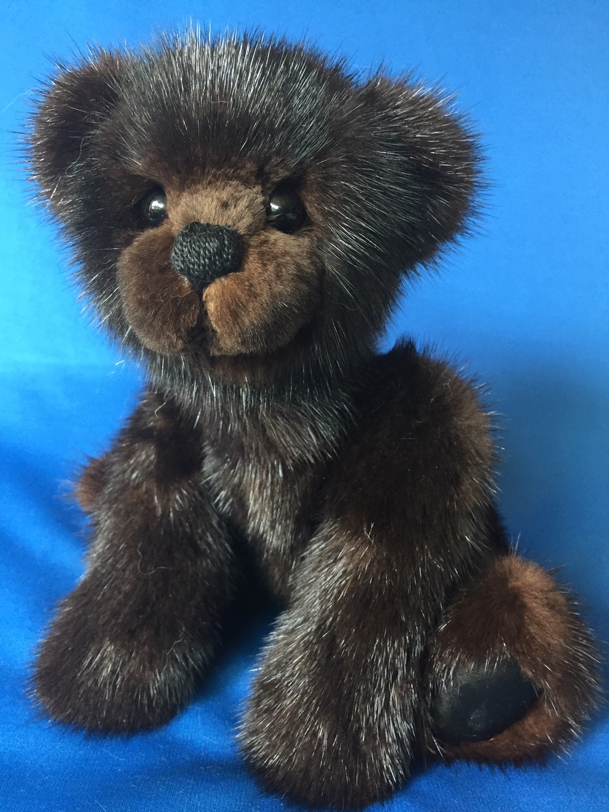 Vintage Mink Bears by Kathy Myers