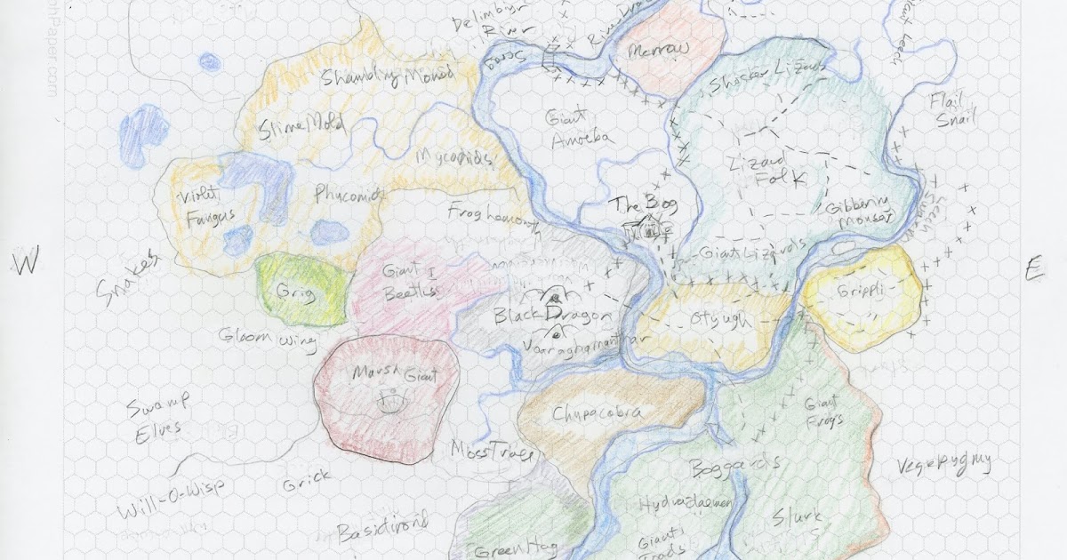 DND Maps: Lizard Marsh