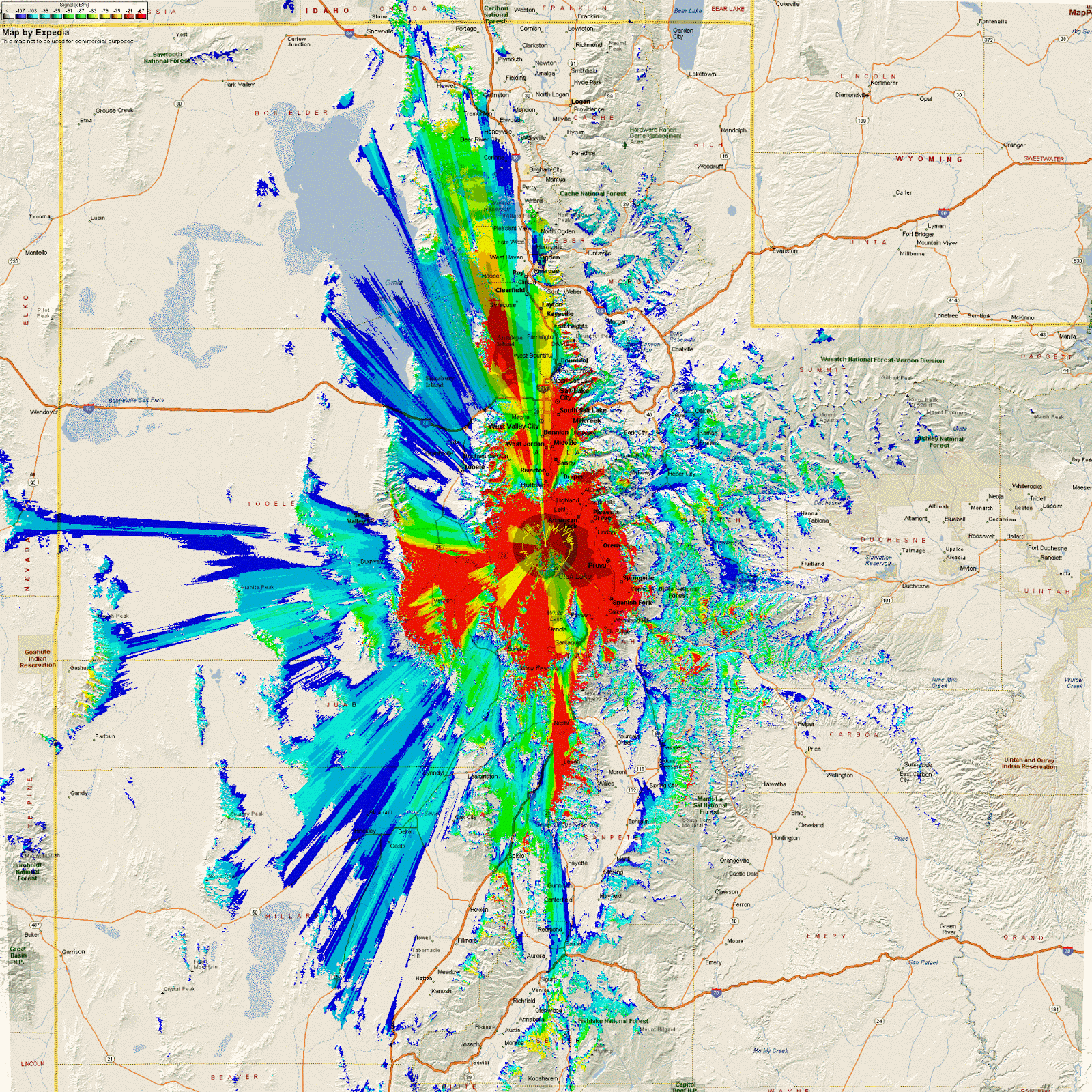 KA7OEI's blog: Analysis of a repeater's antenna pattern
