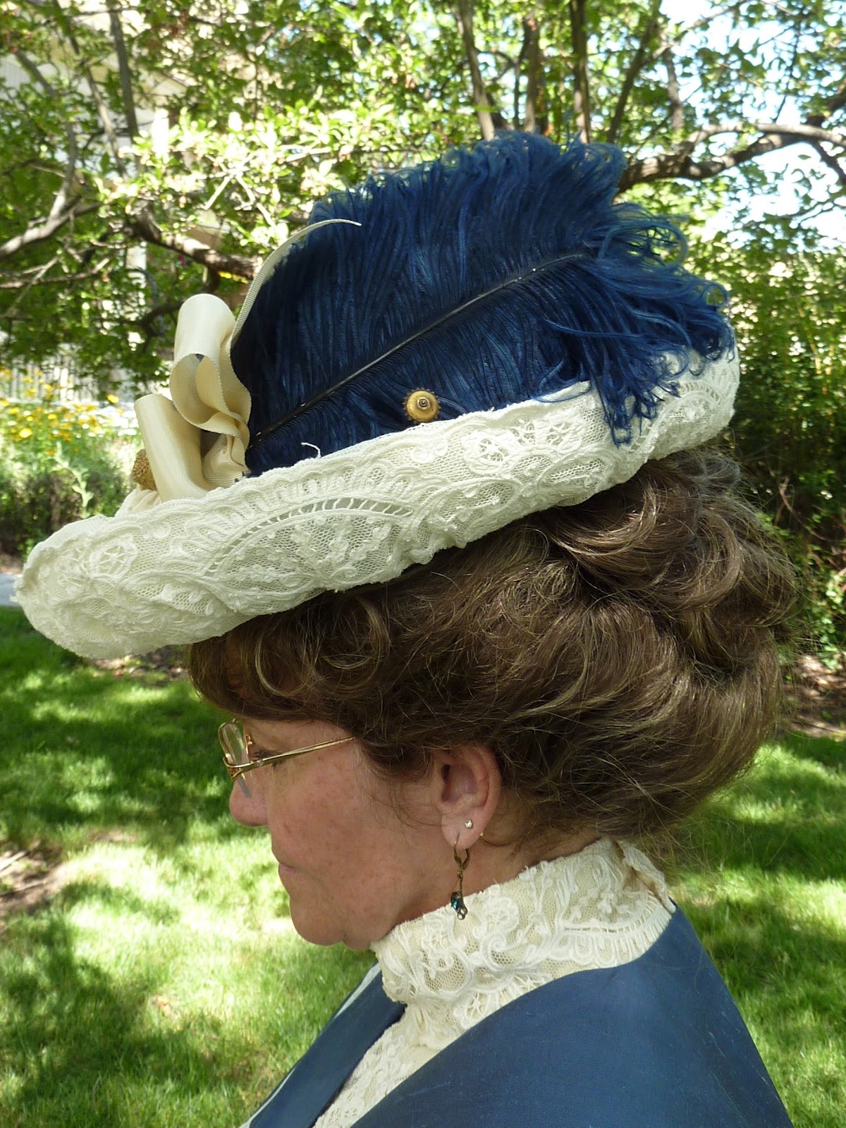Beauty From Ashes: Wire Frame Hat How To...Part 3