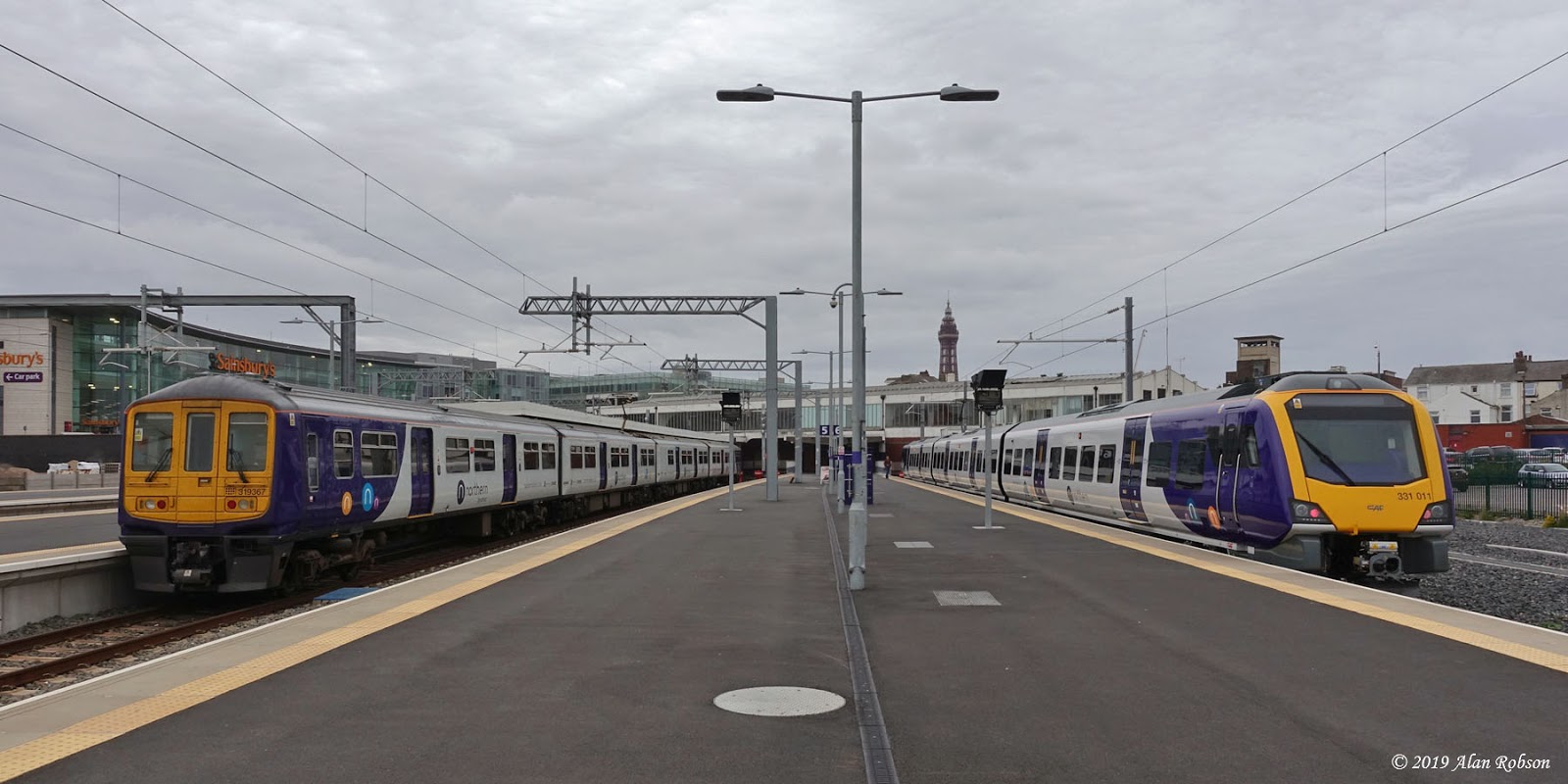 Blackpool Tram Blog: Northern Class 331 Launch at Blackpool