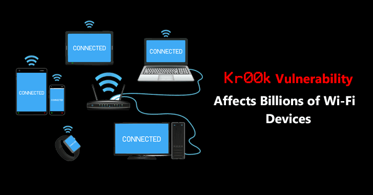 Kr00k - Serious Wi-Fi Vulnerability that Affects Billions of Wi-Fi Devices