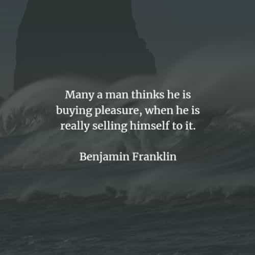 70 Famous quotes and sayings by Benjamin Franklin