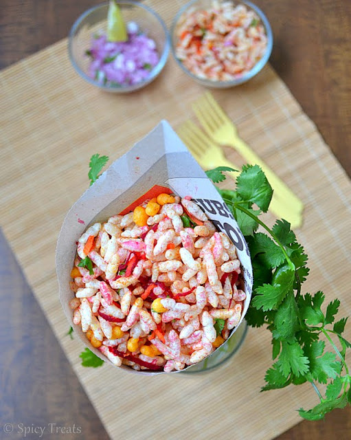 Spicy Treats: Masala Pori / Spicy Masala Kara Pori / Masala Pori With ...