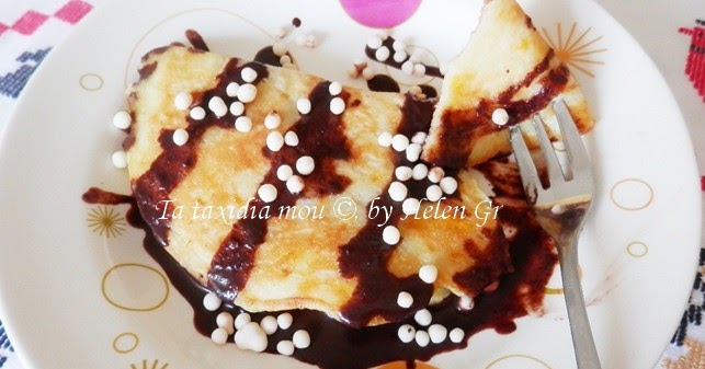 Τα ταξίδια μου : Τηγανίτες με Quaker και Μέλι - Oatmeal Pancakes