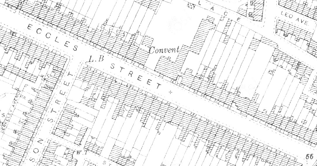 1904 Dublin, street by street: Eccles street