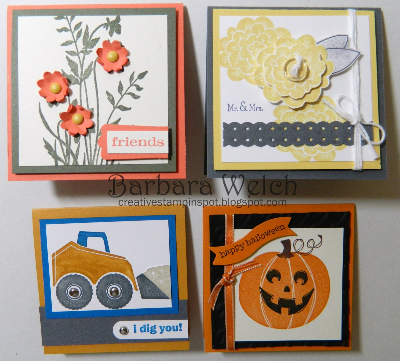 Creative Stampin' Spot: My Convention Swaps - Part 2