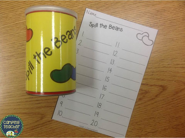 CampingTeacher: Spill the Beans