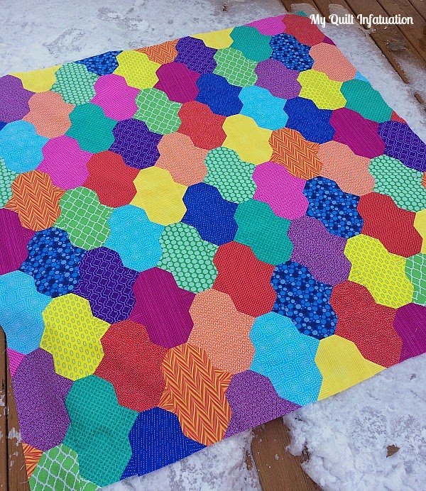 My Quilt Infatuation: Ice Storm Sewing