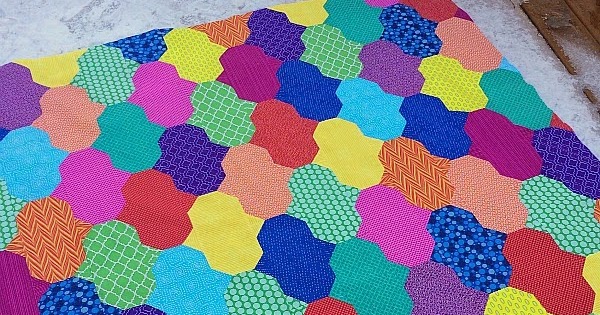 My Quilt Infatuation: Ice Storm Sewing