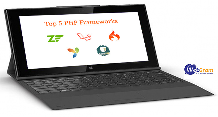 Le top 5 des frameworks PHP présenté par WEBGRAM (entreprise basée à ...