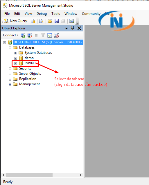 Hướng dẫn Backup Restore database SQL Server - Lập trình