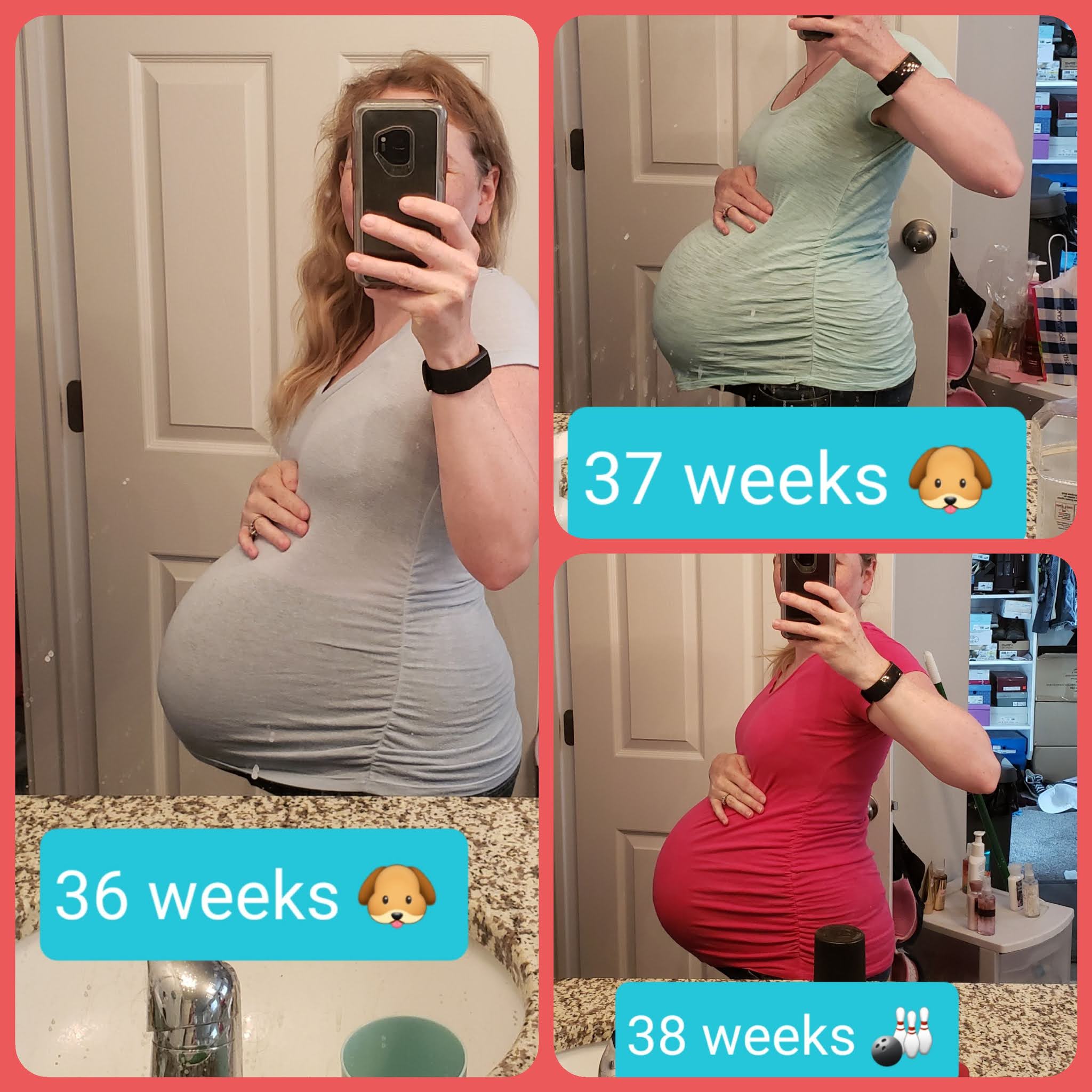 Just a Girl and her Boy: 9 Months (weeks 36 - 40+)
