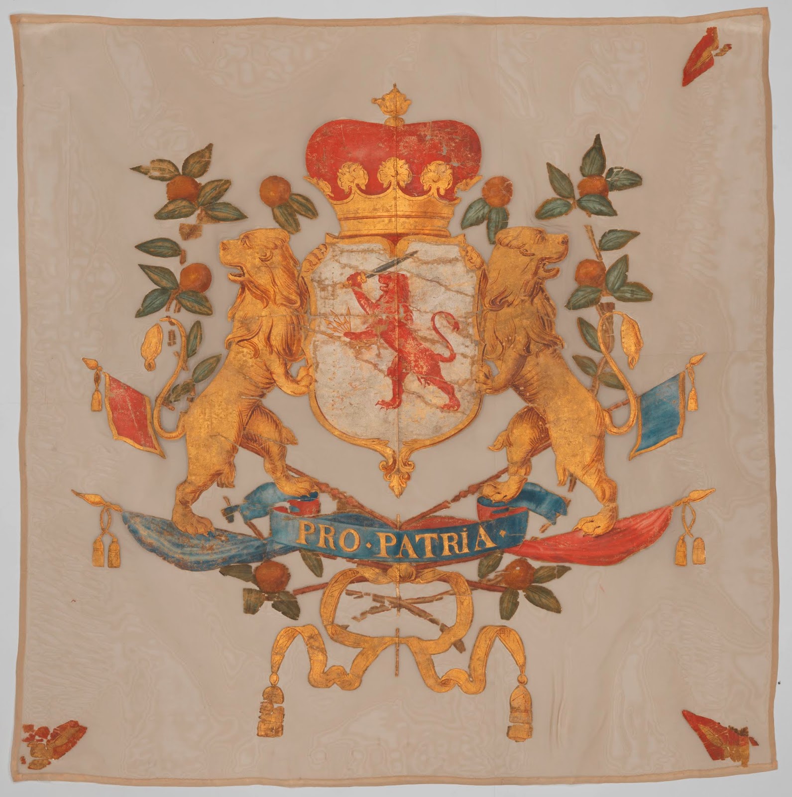 ÇA IRA: Dutch colonels flags