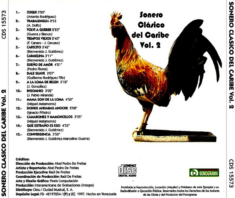 ENTRE MUSICA: SONERO CLASICO DEL CARIBE - Sonero Clasico del Caribe Vol. 2