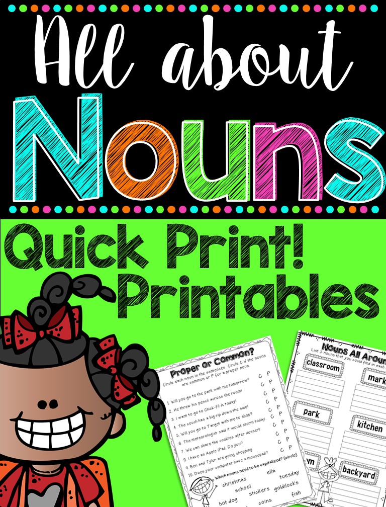 Nouns {FREEBIE included!} - Rowdy in Room 300