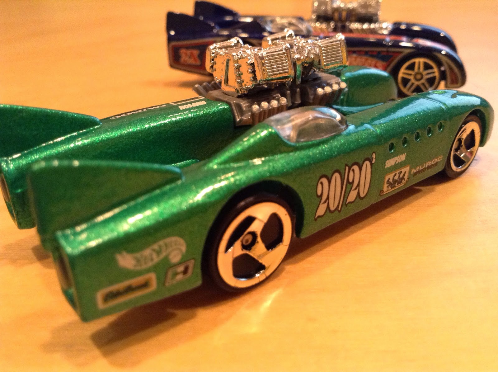 JULIAN'S HOT WHEELS BLOG: Double Vision