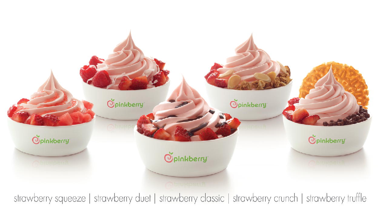 lafanggero: All-time Favorite from Pinkberry - Strawberry!