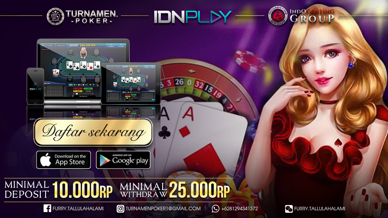 Turnamen Poker Online : Situs Daftar Agen Judi Poker Online Indonesia Terpercaya