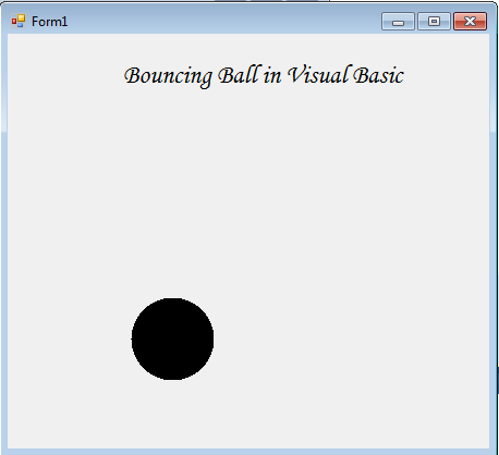 Animation: Bouncing Ball in Visual Basic ~ ulvs