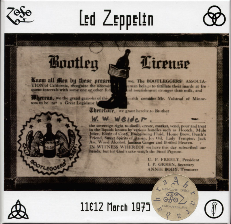 T.U.B.E.: Led Zeppelin - Bootleg License (SBD/FLAC)
