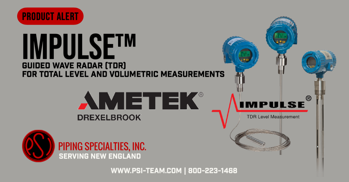 The AMETEK Drexelbrook Impulse Guided Wave Radar Level Transmitter ...
