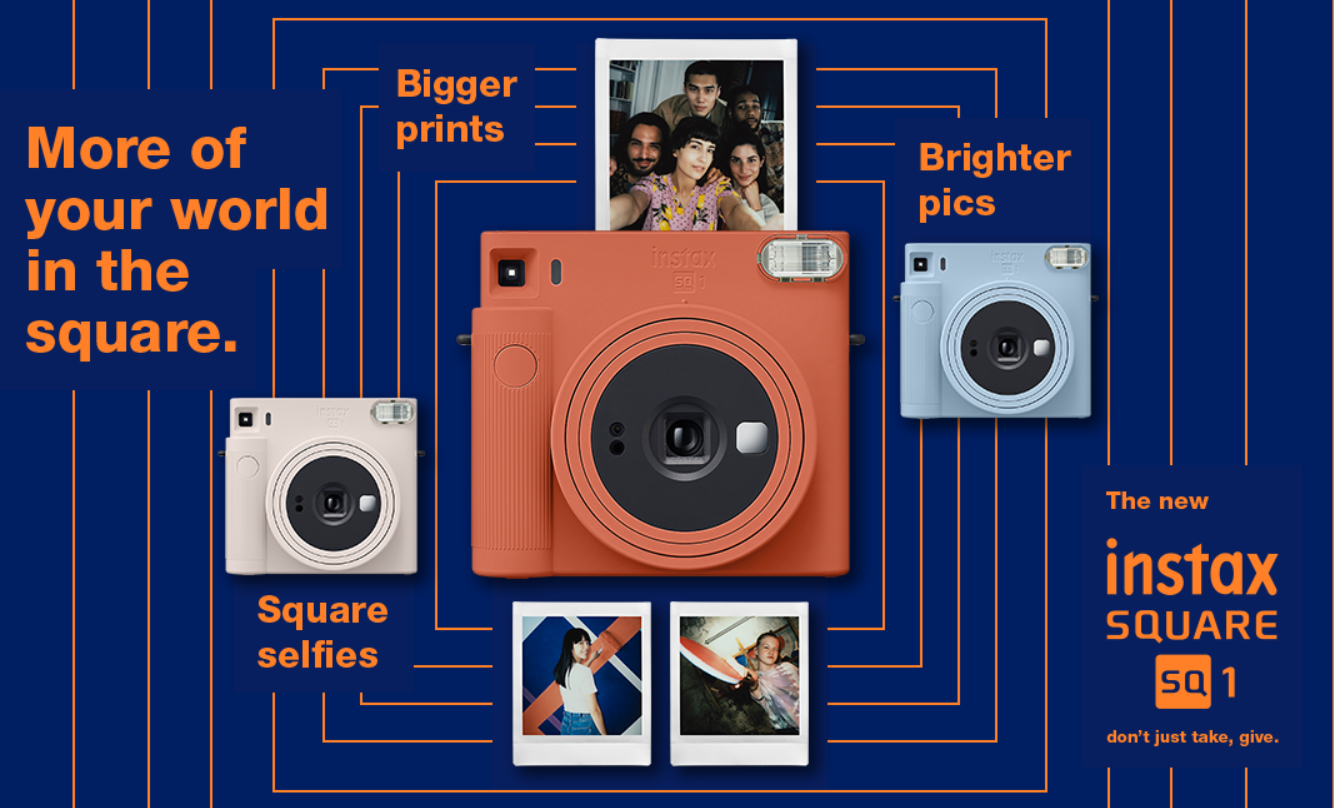 Back to Square One with the Fuji Instax Square SQ1 - Blog for Tech ...