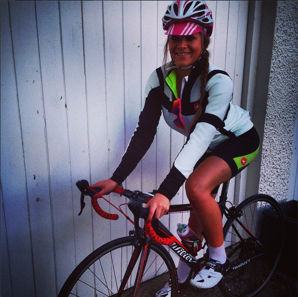 Castelli Addict: Women's Castelli Line 2014 Modeled by Zoe