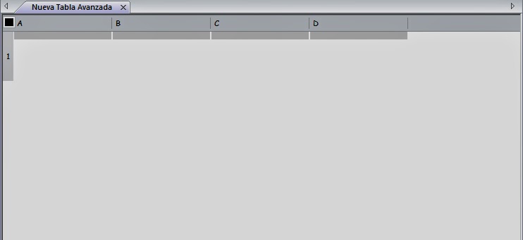 Crear personalizar una tabla avanzada