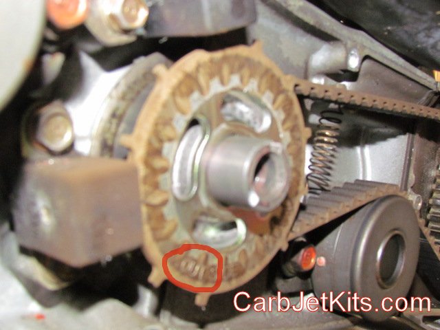 Valkyrie Trigger wheel timing advance mod. - V4MuscleBike.com