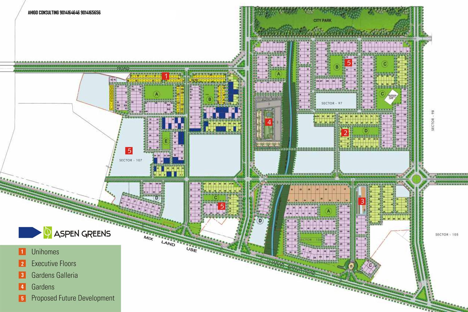 UNITECH MOHALI 9814164646 9814165656