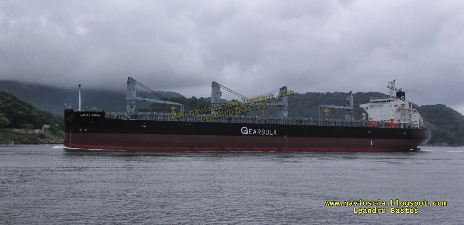 Navios de Santos & CIA: Navio MAITACA ARROW