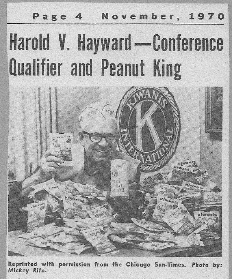 Family legends: Harold Victor Hayward - aka Harold Foss and "Mr. Peanut"