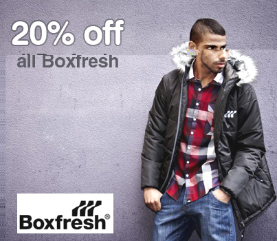 20% Off All Boxfresh… - Resurrection
