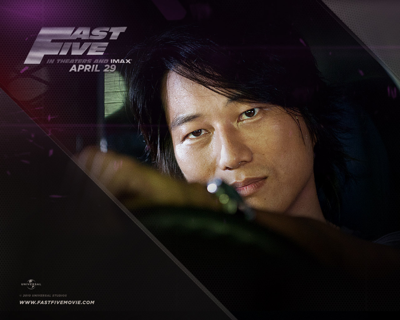 Sung Kang in Fast Five Movie 2011 Wallpaper